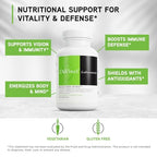 Vegetable capsules for vision support