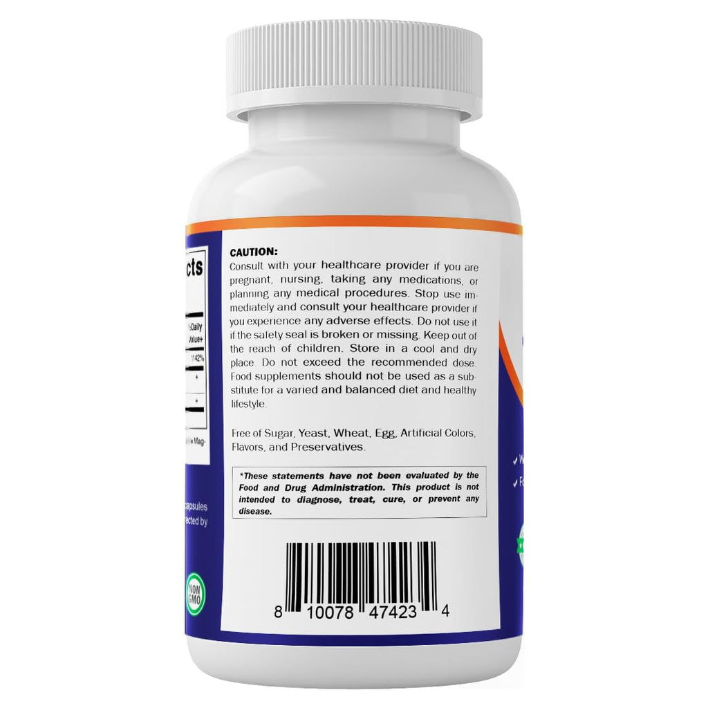 Vegetable capsules with herbal ingredients
