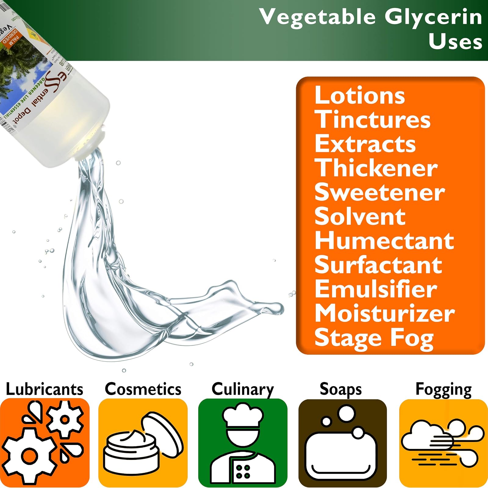 vegetable glycerin for DIY health products