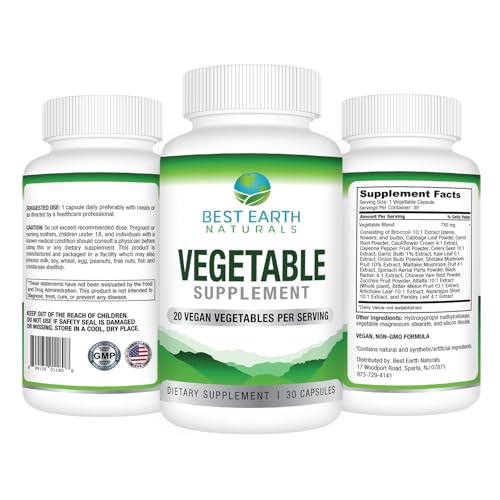 vegetable supplement for men and women