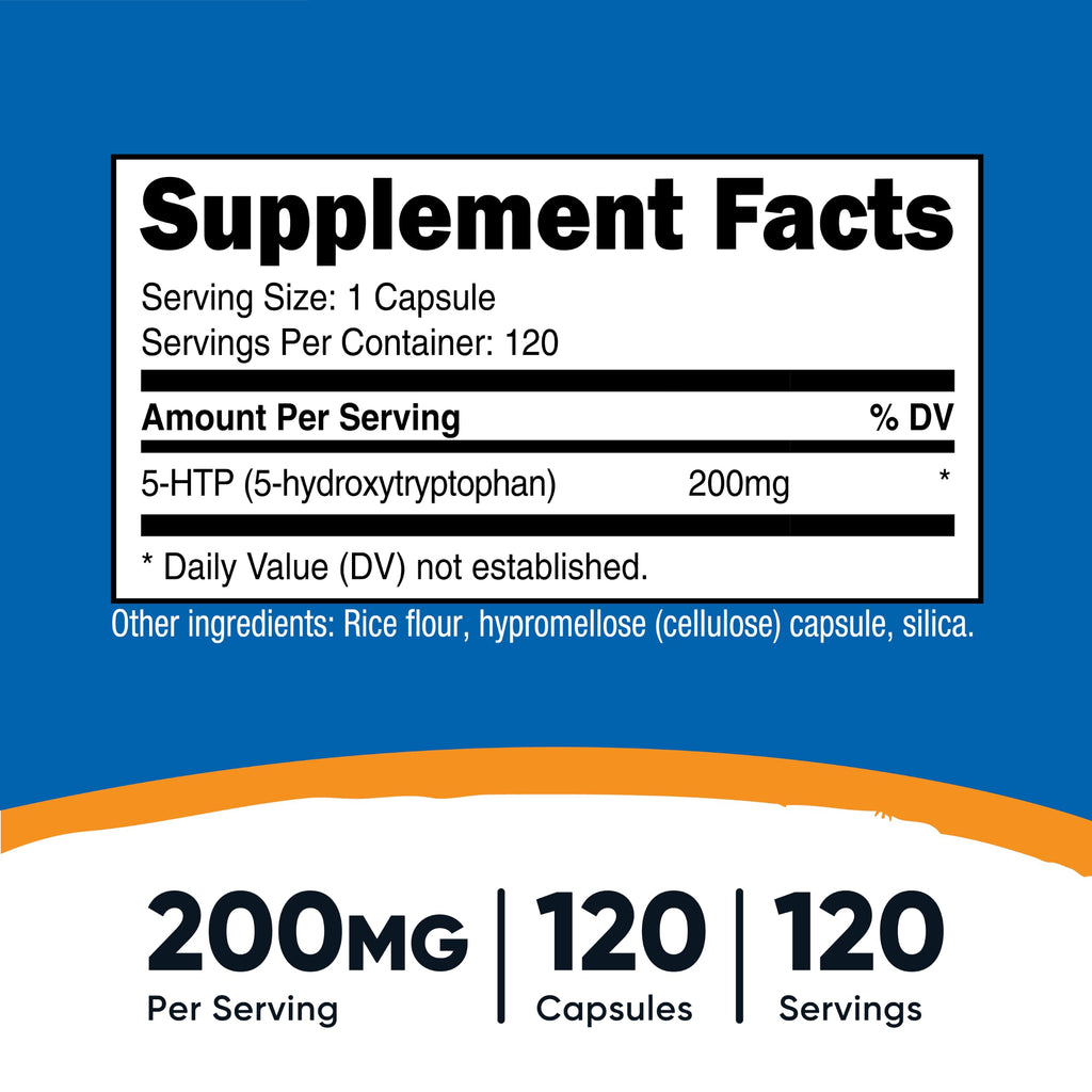 Vegetarian 5-HTP supplements for wellness