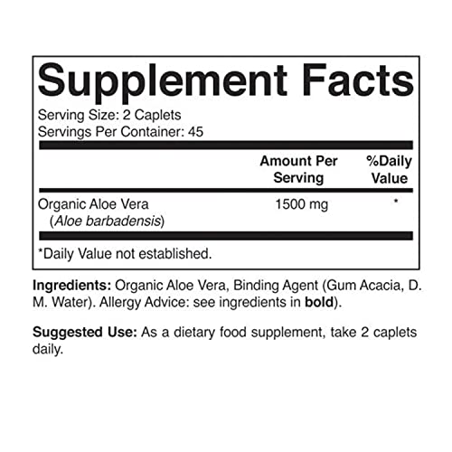vegetarian aloe vera tablets Canada