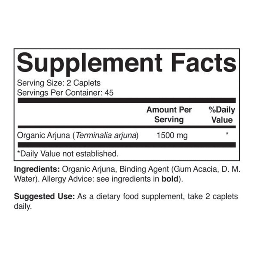 Vegetarian Arjuna supplement benefits
