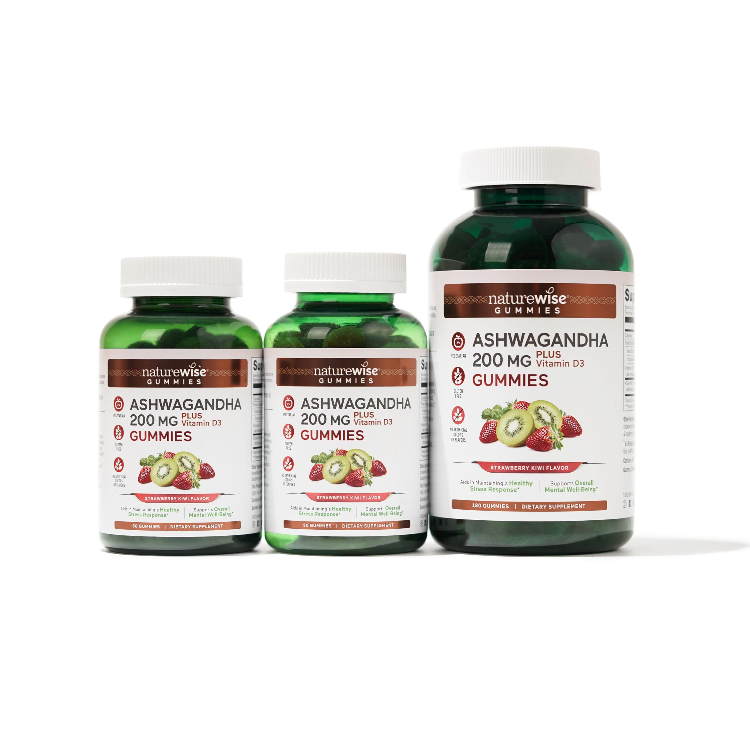 Vegetarian ashwagandha gummies for natural calm