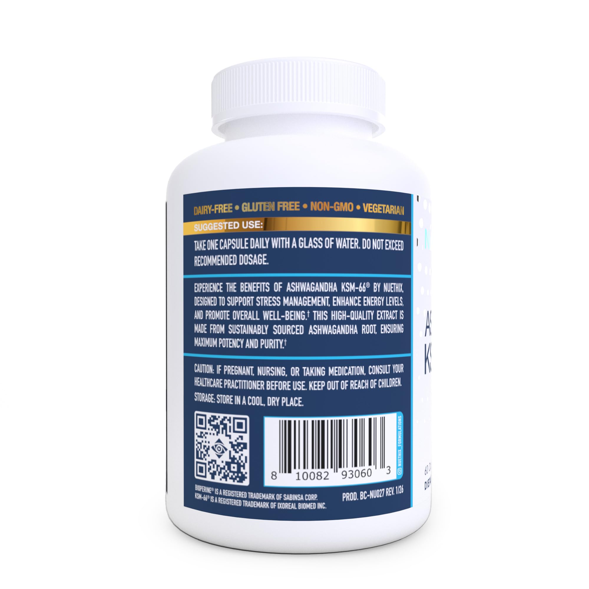 Vegetarian Ashwagandha root extract