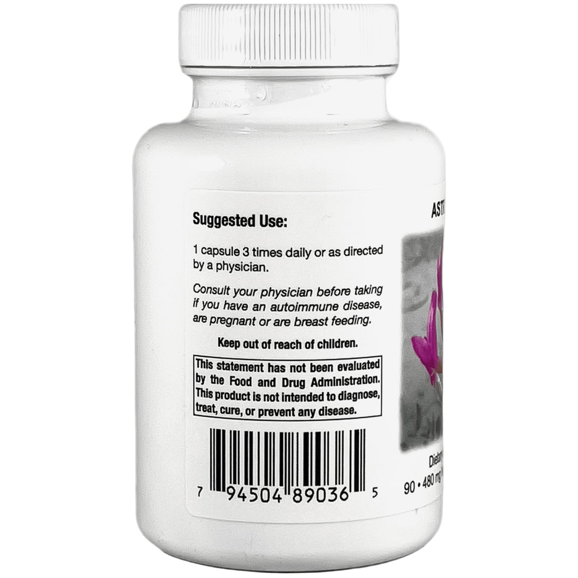 vegetarian astragalus capsules for vitality