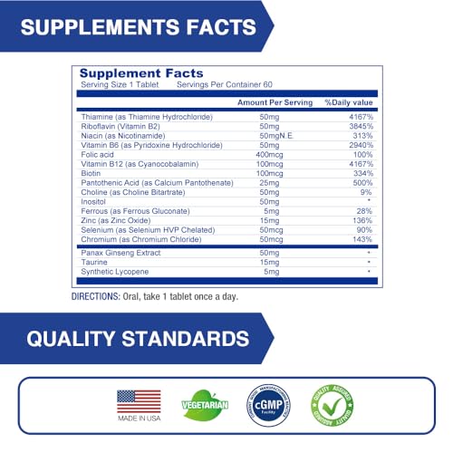 vegetarian B vitamins for energy