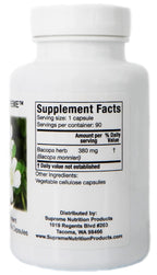 Vegetarian Bacopa Monnieri supplement