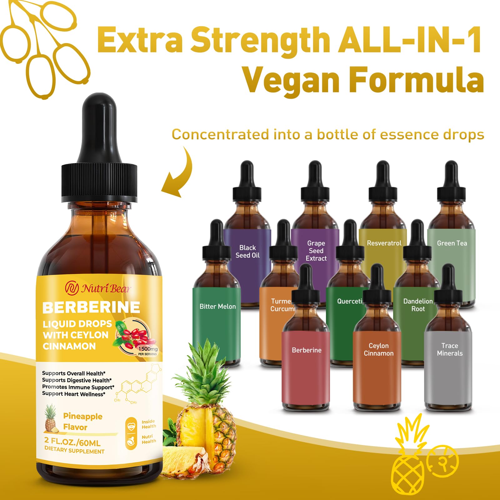 vegetarian berberine supplement benefits