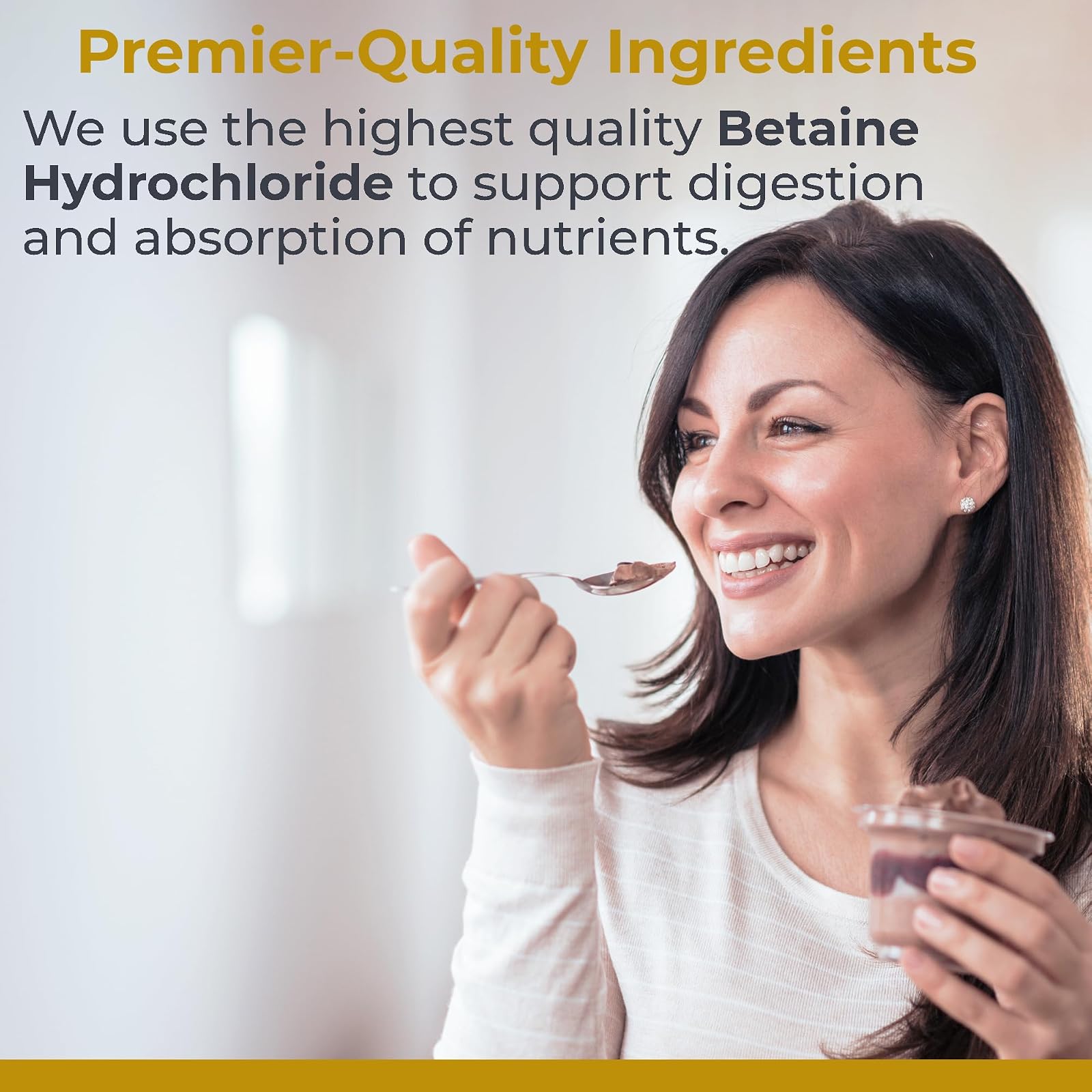 vegetarian Betaine HCL for digestion support
