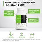 vegetarian biotin for stronger hair