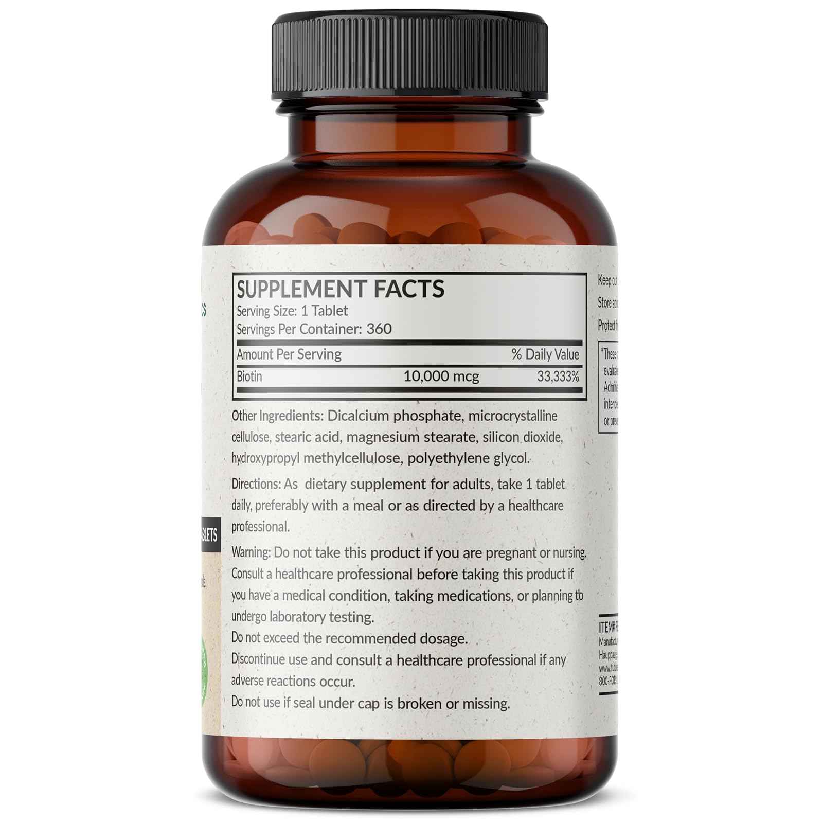 vegetarian biotin supplement Canada