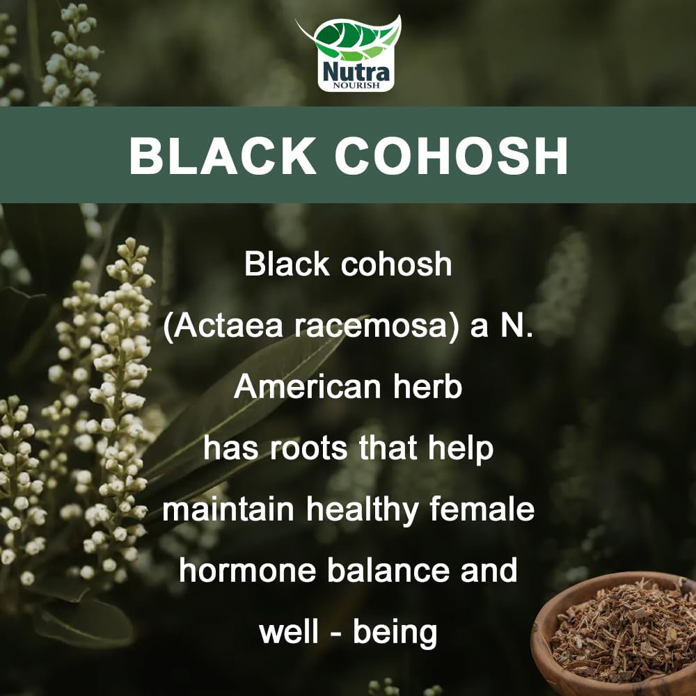Vegetarian Black Cohosh for wellness