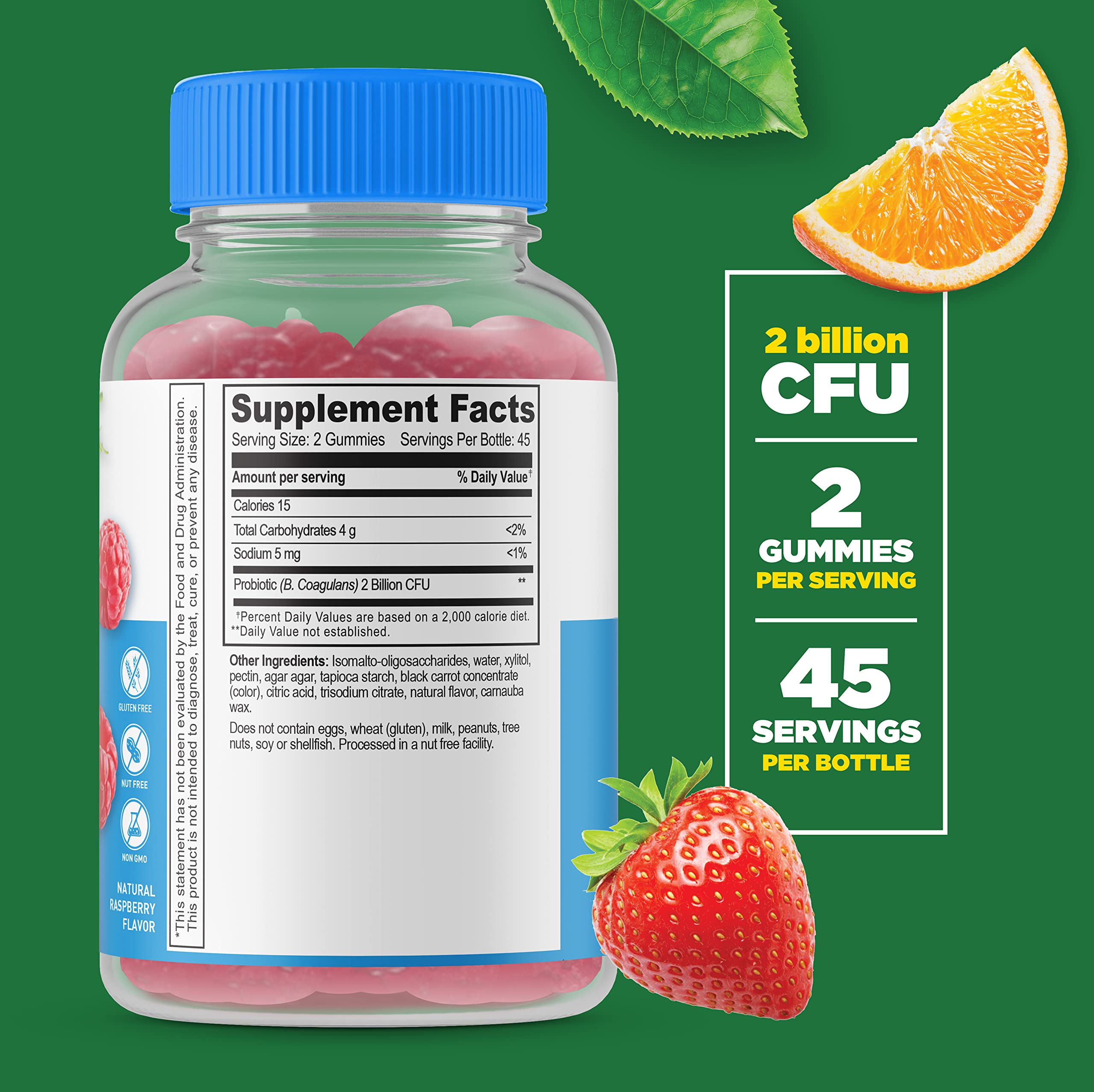 vegetarian blended vitamin and mineral gummies