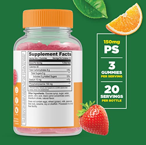 Vegetarian blended vitamin supplements for brain health