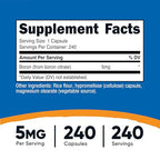vegetarian Boron supplement for health