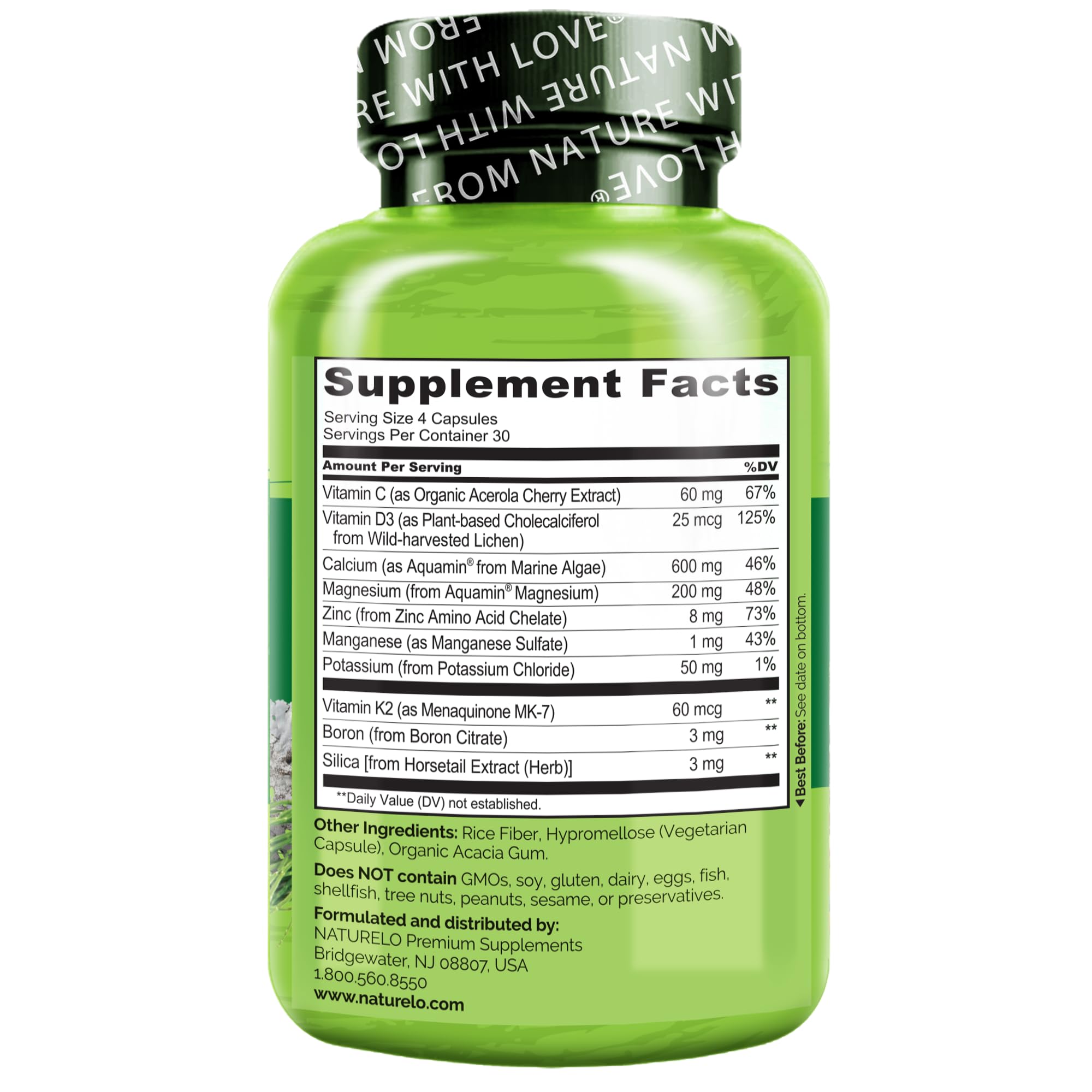 vegetarian calcium capsules for daily use