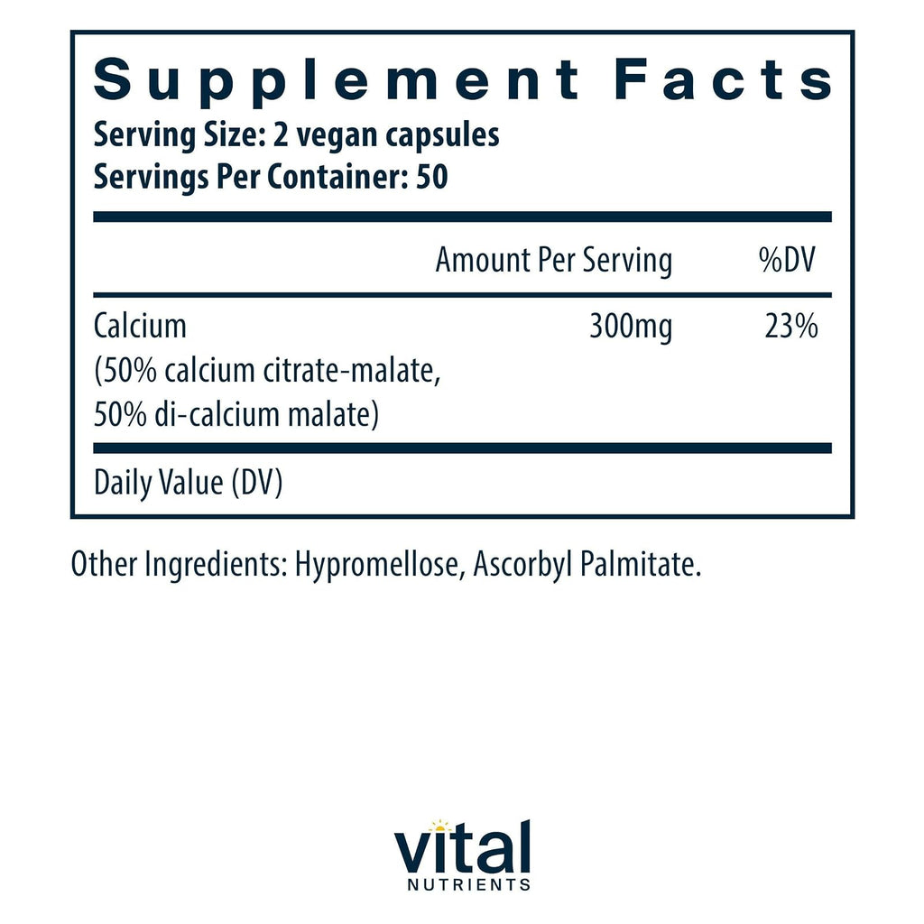 vegetarian calcium citrate supplement