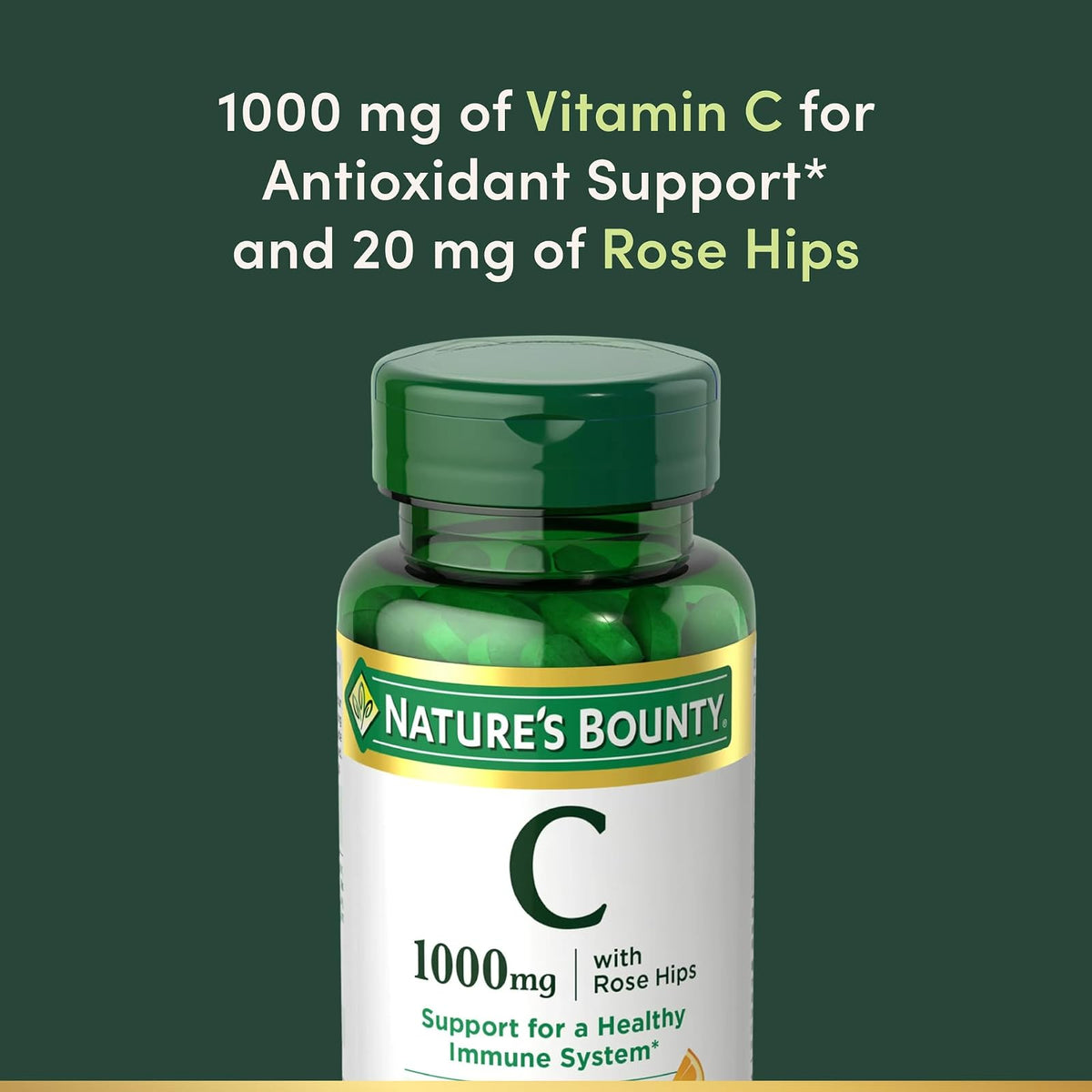 Vegetarian caplets for immune support