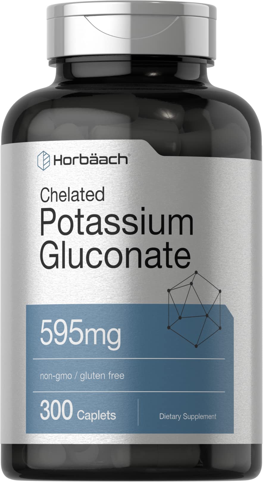 Vegetarian caplets for potassium support