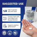 Vegetarian capsules for brain health