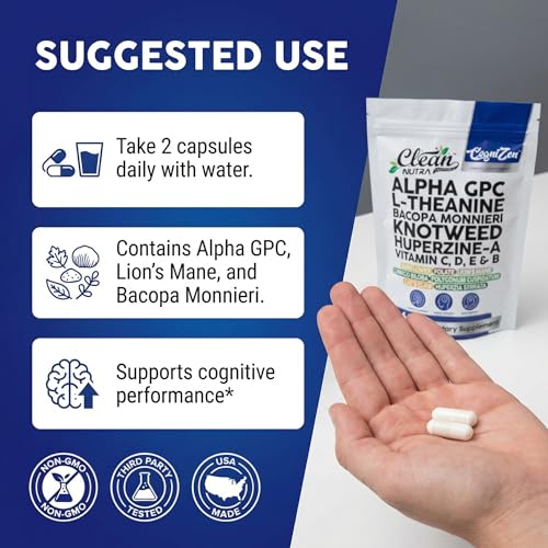 Vegetarian capsules for brain health