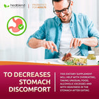 Vegetarian capsules for digestion support