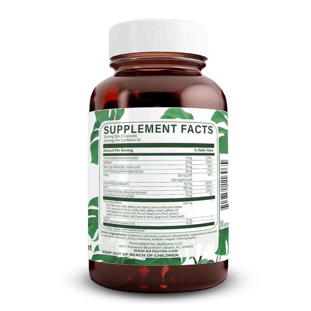 Vegetarian capsules for energy support