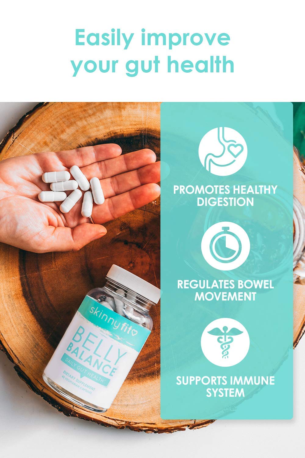 vegetarian capsules for gut health