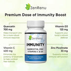 Vegetarian capsules for immune support
