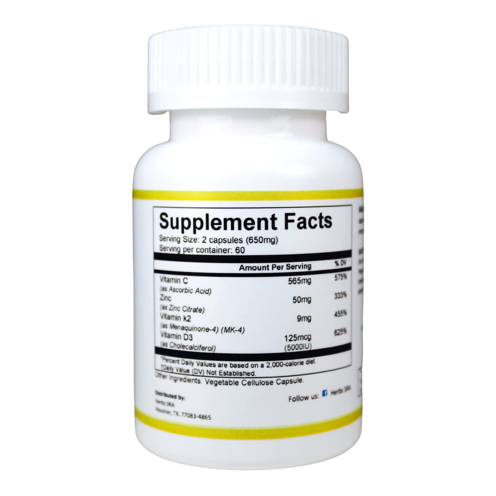 vegetarian capsules for immune support
