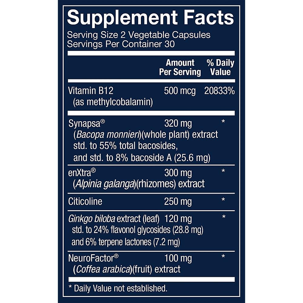 vegetarian capsules for mental clarity
