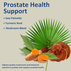 Vegetarian capsules for prostate support