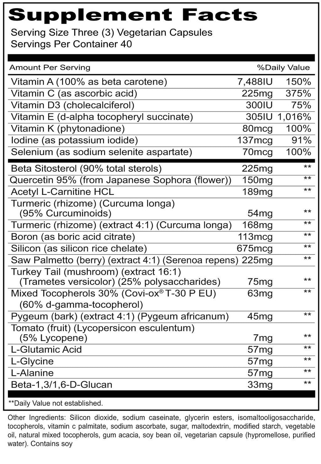 vegetarian capsules for prostate wellness