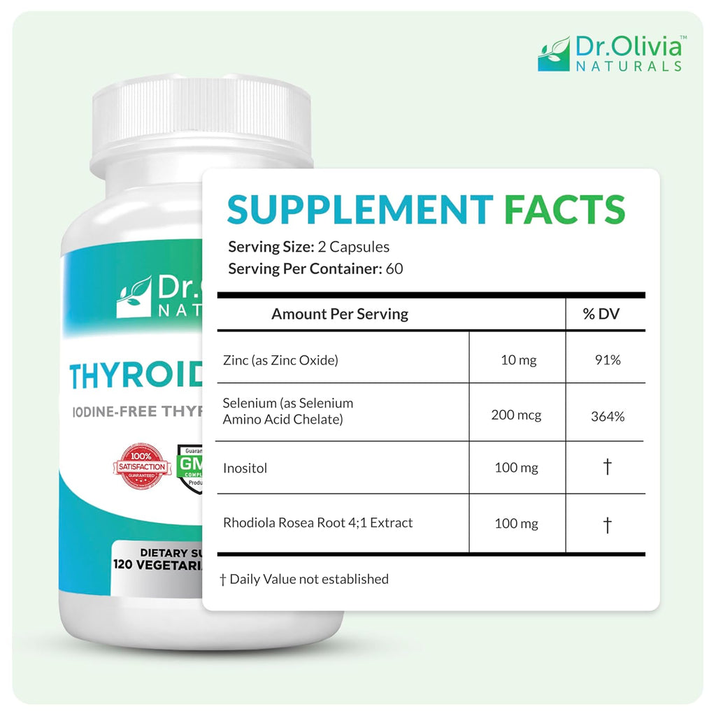 Vegetarian capsules for thyroid health