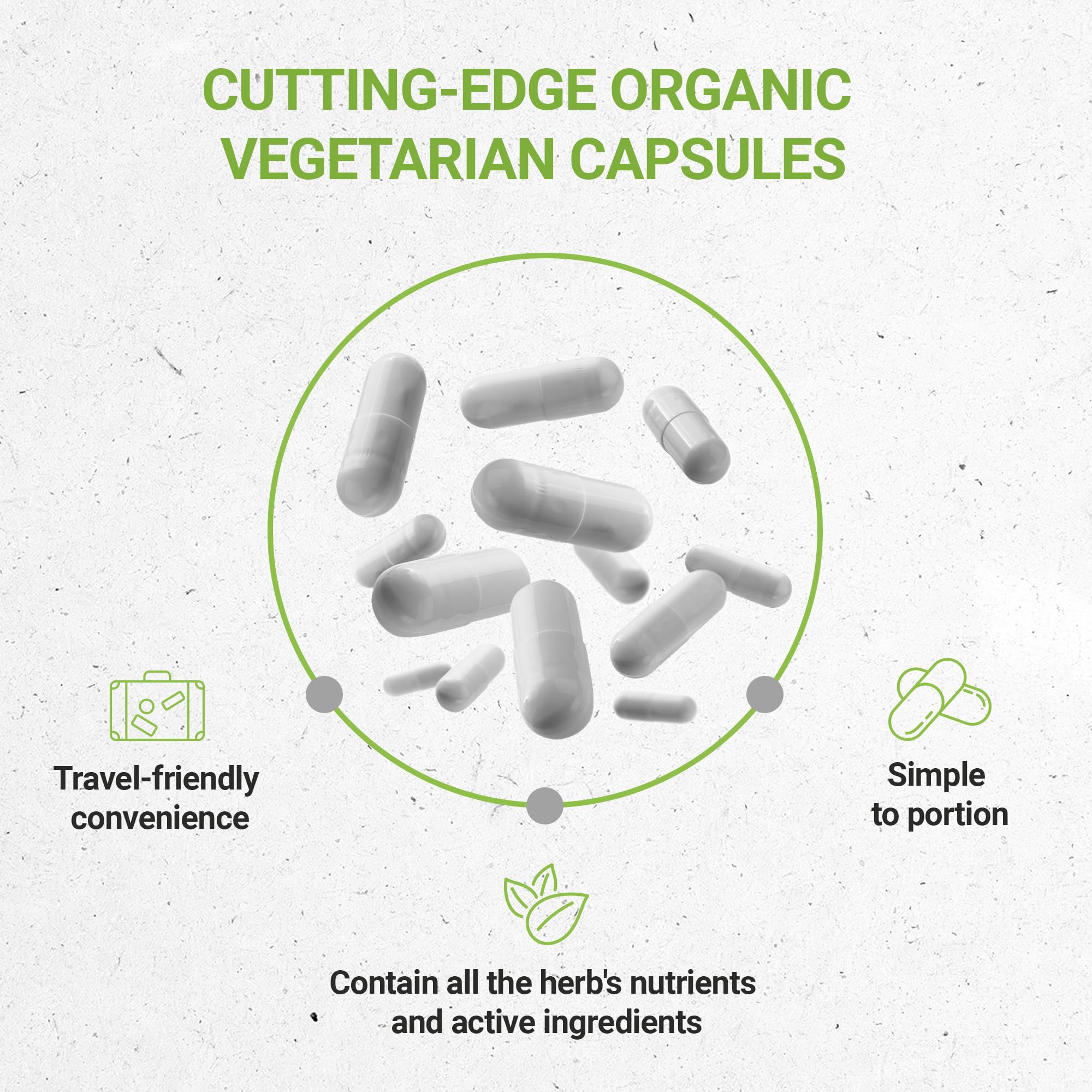 vegetarian capsules for wellness