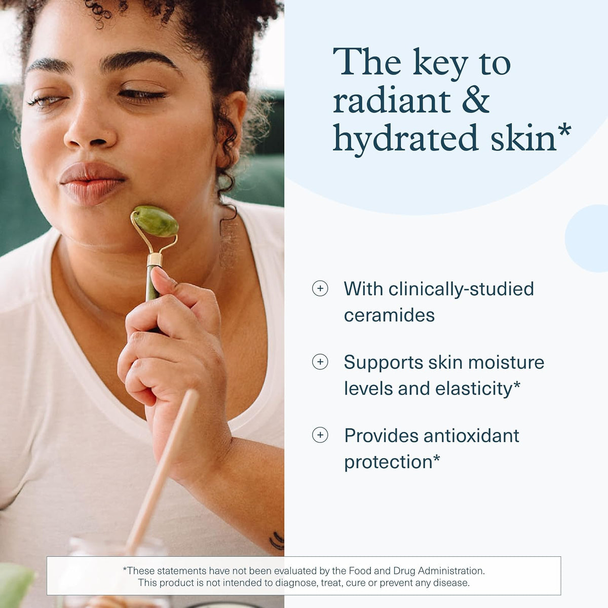 Vegetarian capsules for youthful skin
