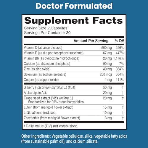 Vegetarian capsules with lutein benefits