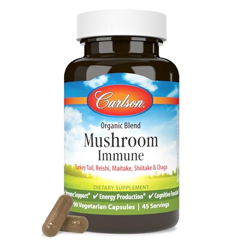 vegetarian capsules with medicinal mushrooms