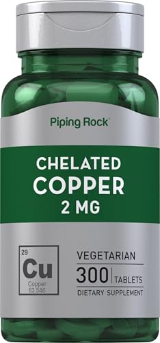 Vegetarian chelated copper pills