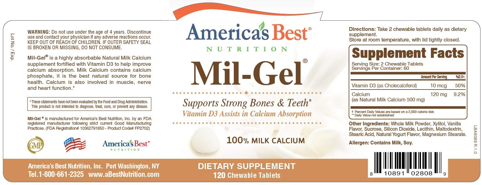 vegetarian chewable calcium tablets
