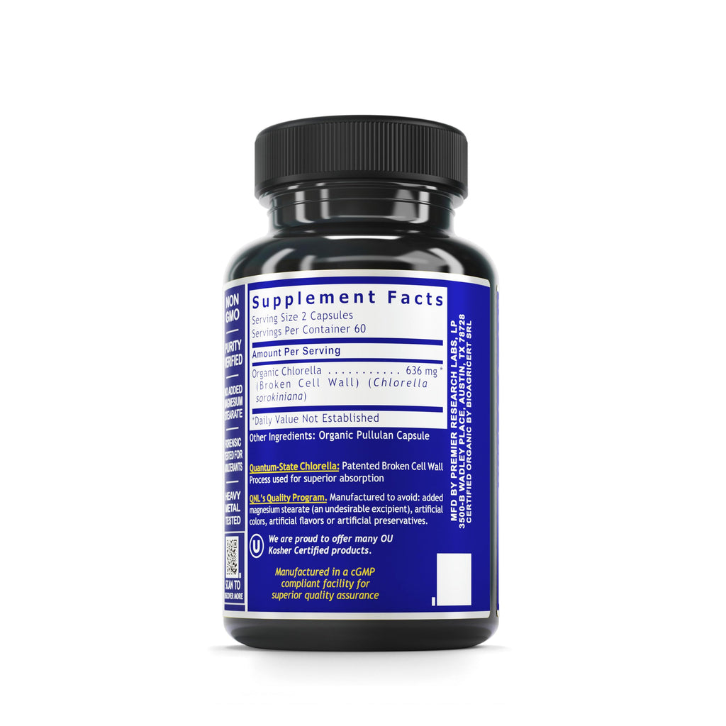 vegetarian chlorella supplement for energy