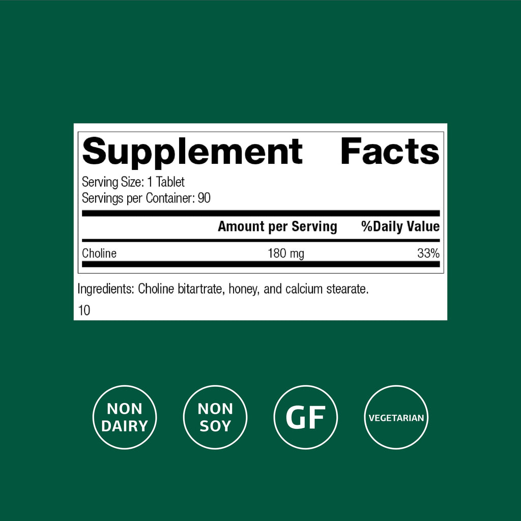 vegetarian choline supplement for nervous system support