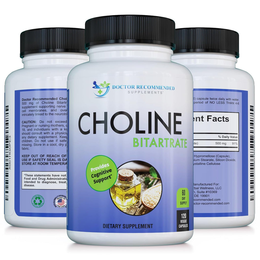Vegetarian choline supplement for wellness