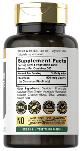 vegetarian chromium picolinate capsules