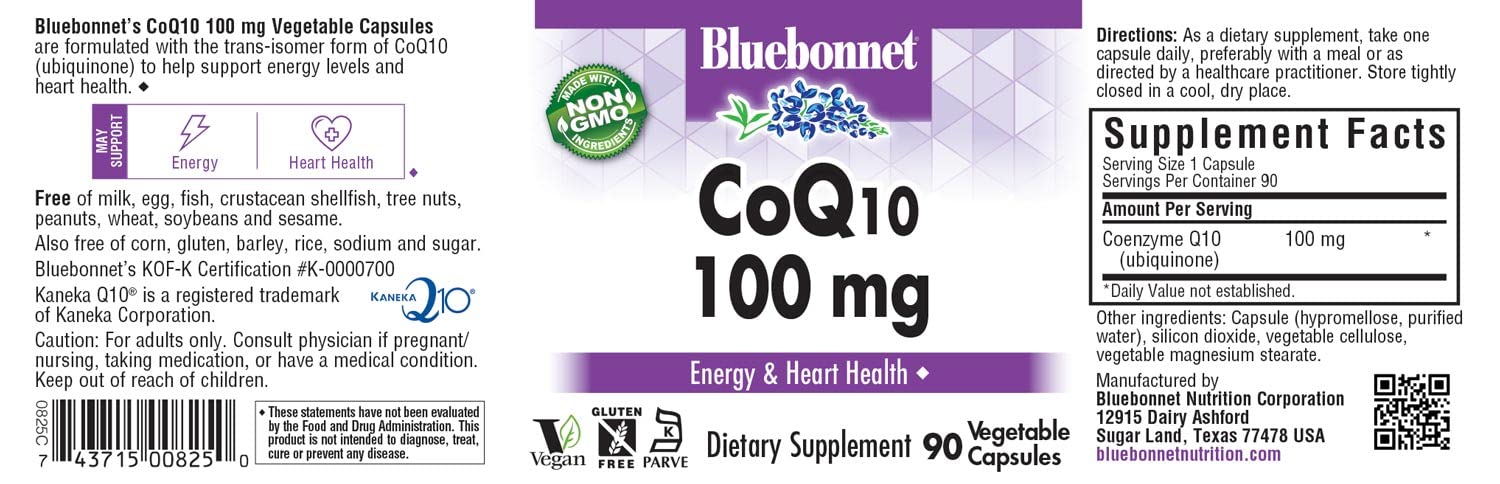 vegetarian CoQ10 for heart health