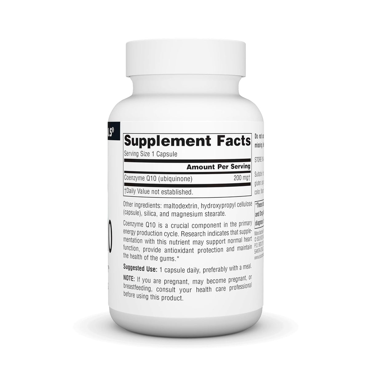 Vegetarian CoQ10 for heart health