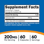 vegetarian CoQ10 supplement for energy