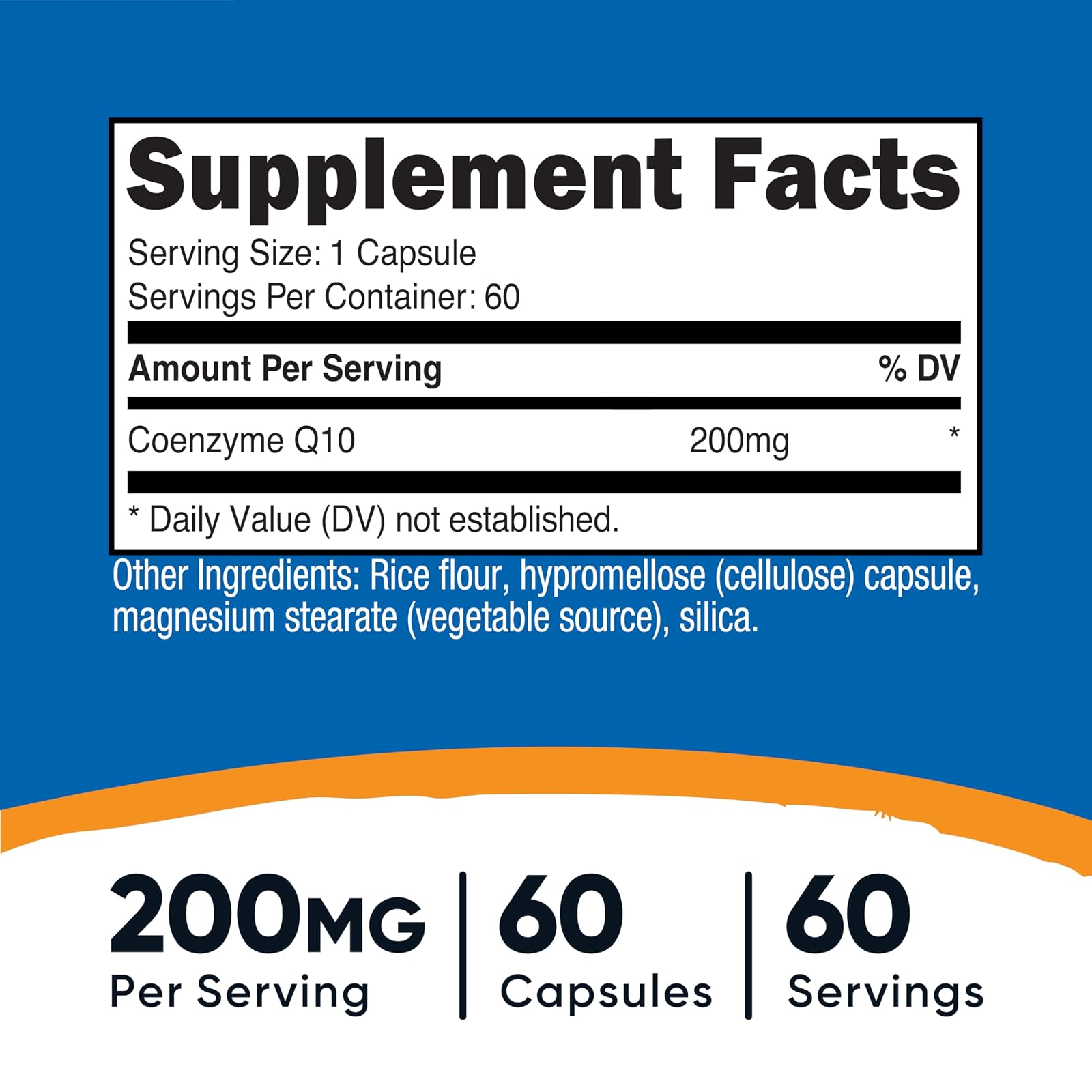 vegetarian CoQ10 supplement for energy