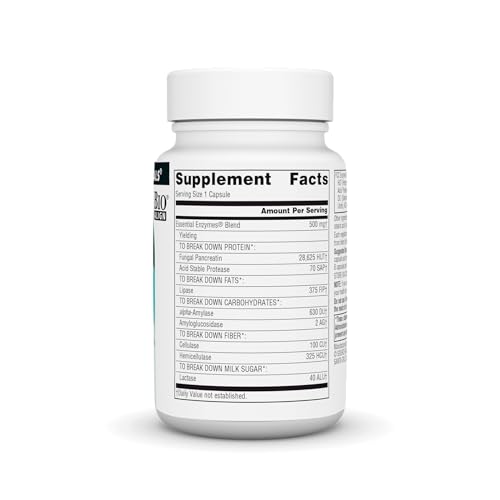 vegetarian daily essential enzymes supplement